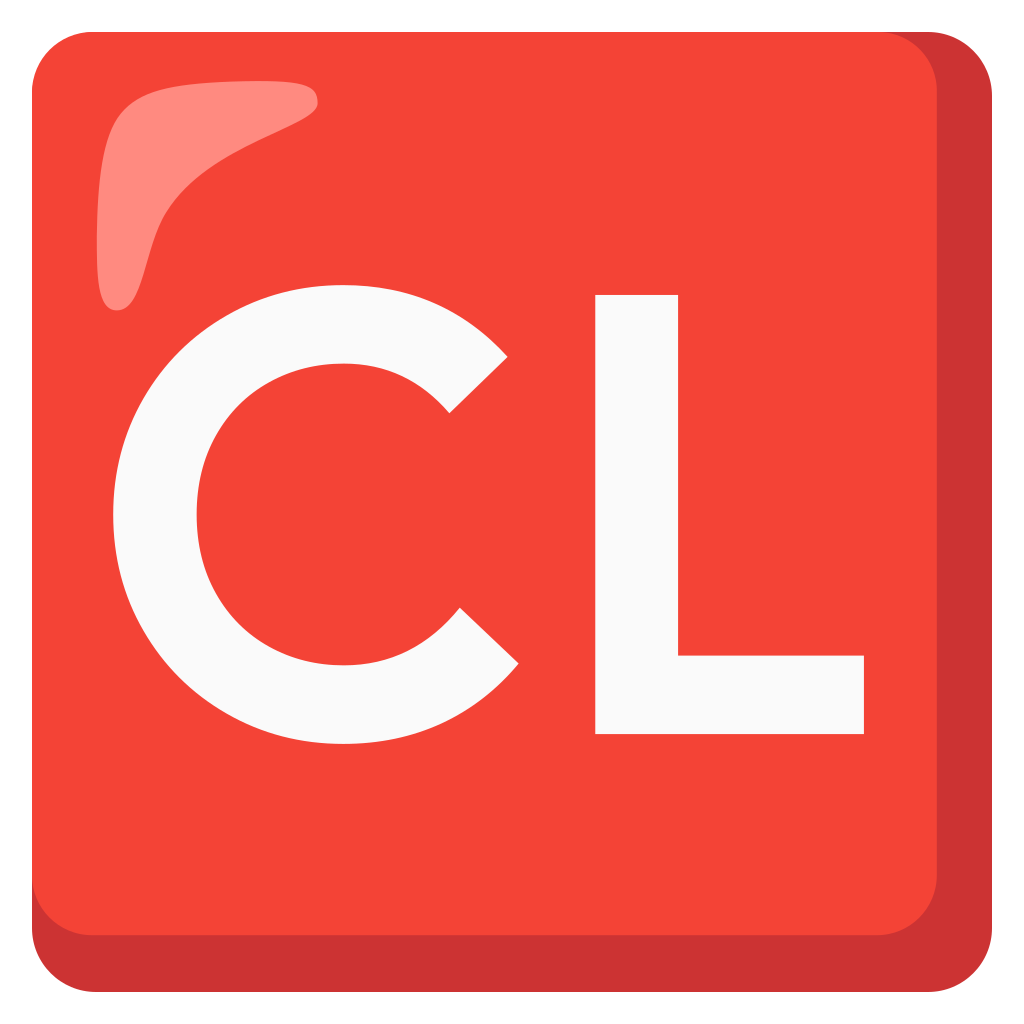 🆑 Botão Cl Emoji