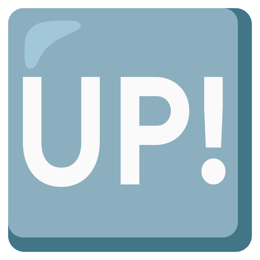 🆙 Up! Button Emoji, UP! Emoji