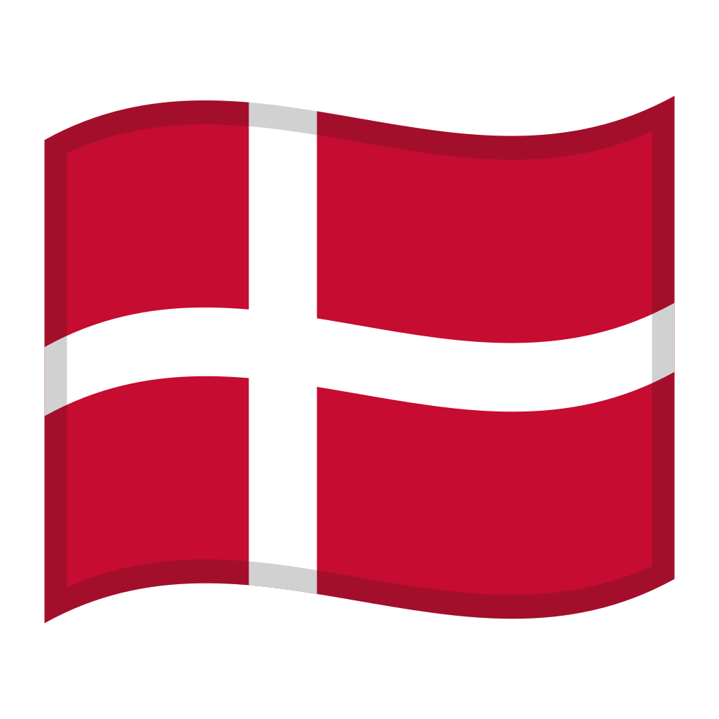 🇩🇰 Flag: Denmark Emoji, DK Flag Emoji, Danish Flag Emoji