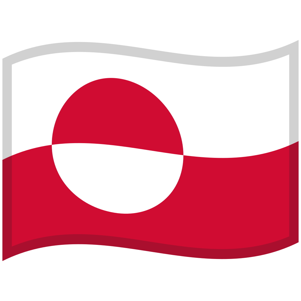 🇬🇱 Flag: Greenland Emoji, GL Flag Emoji
