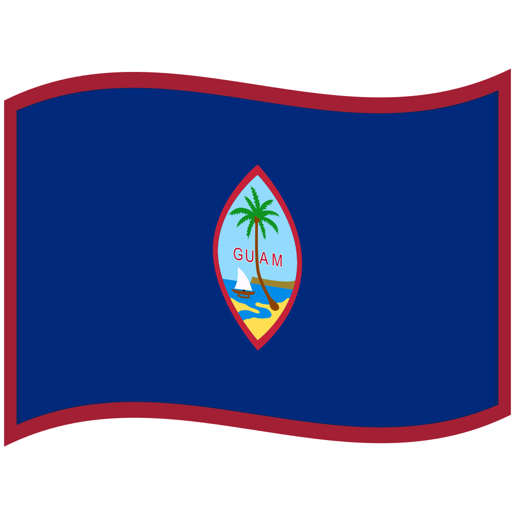 🇬🇺 Flag: Guam Emoji, GU Flag Emoji
