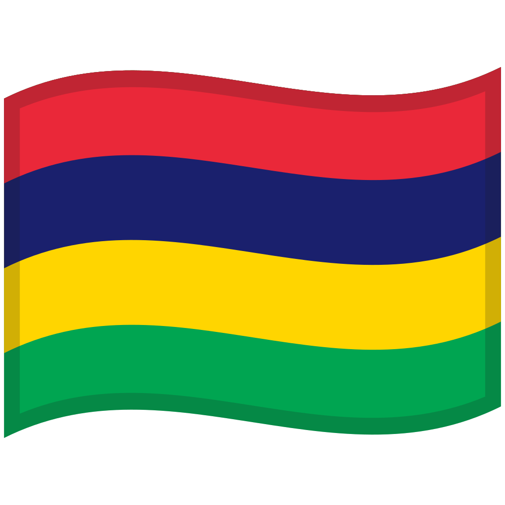 🇲🇺 Flag: Mauritius Emoji, MU Flag Emoji
