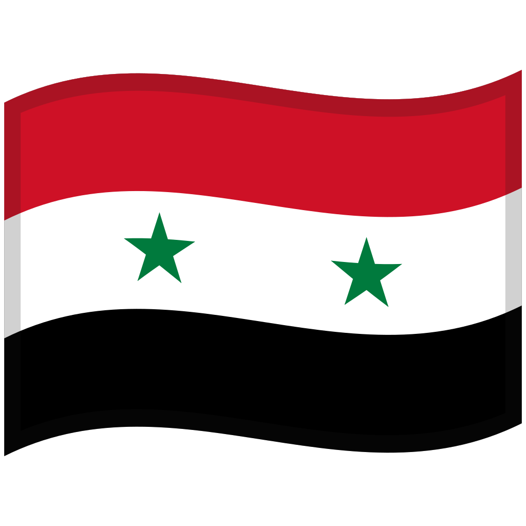 🇸🇾 Flag: Syria Emoji, SY Flag Emoji