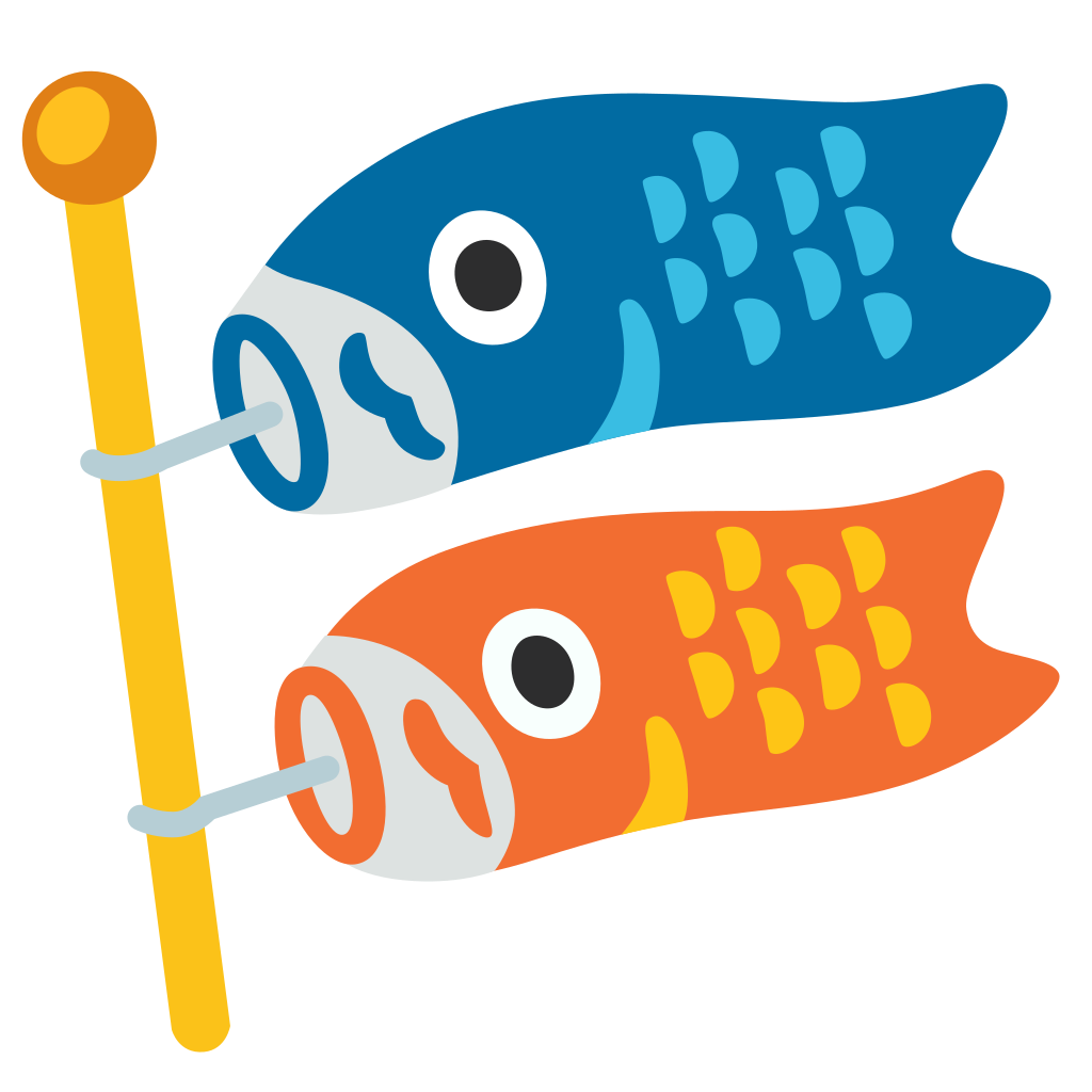 🎏 Carp Streamer Emoji