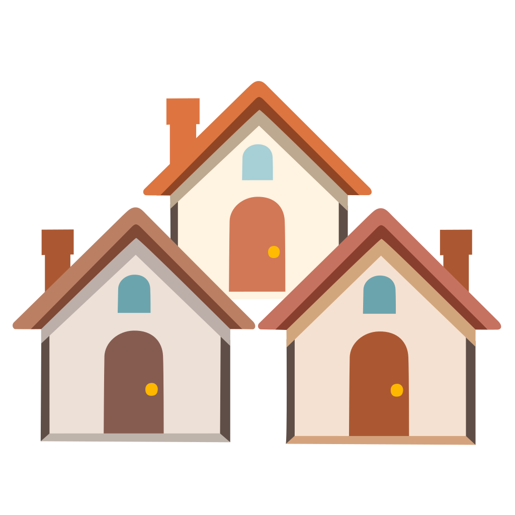 🏘️ Wohnhäuser Emoji