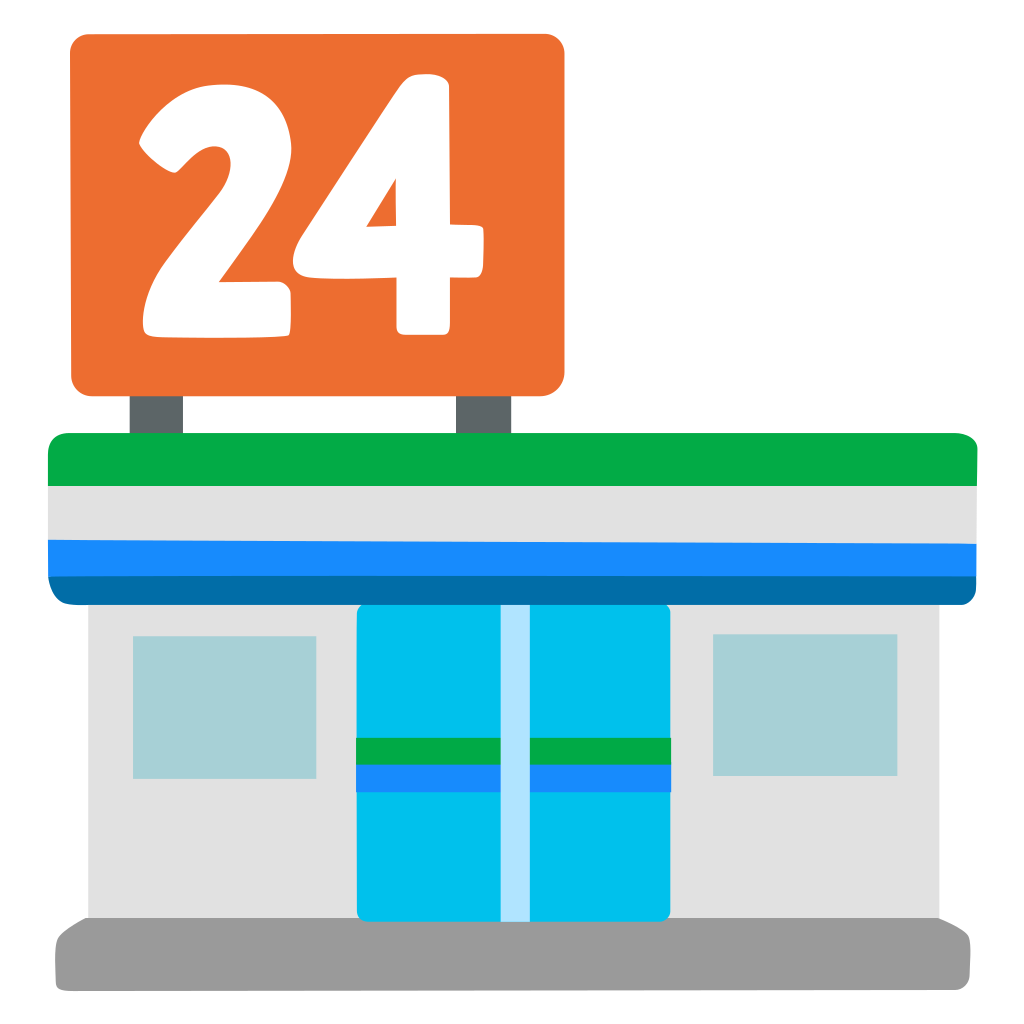 🏪 Convenience Store Emoji, Store Emoji