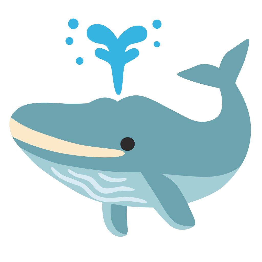 🐳 Spouting Whale Emoji