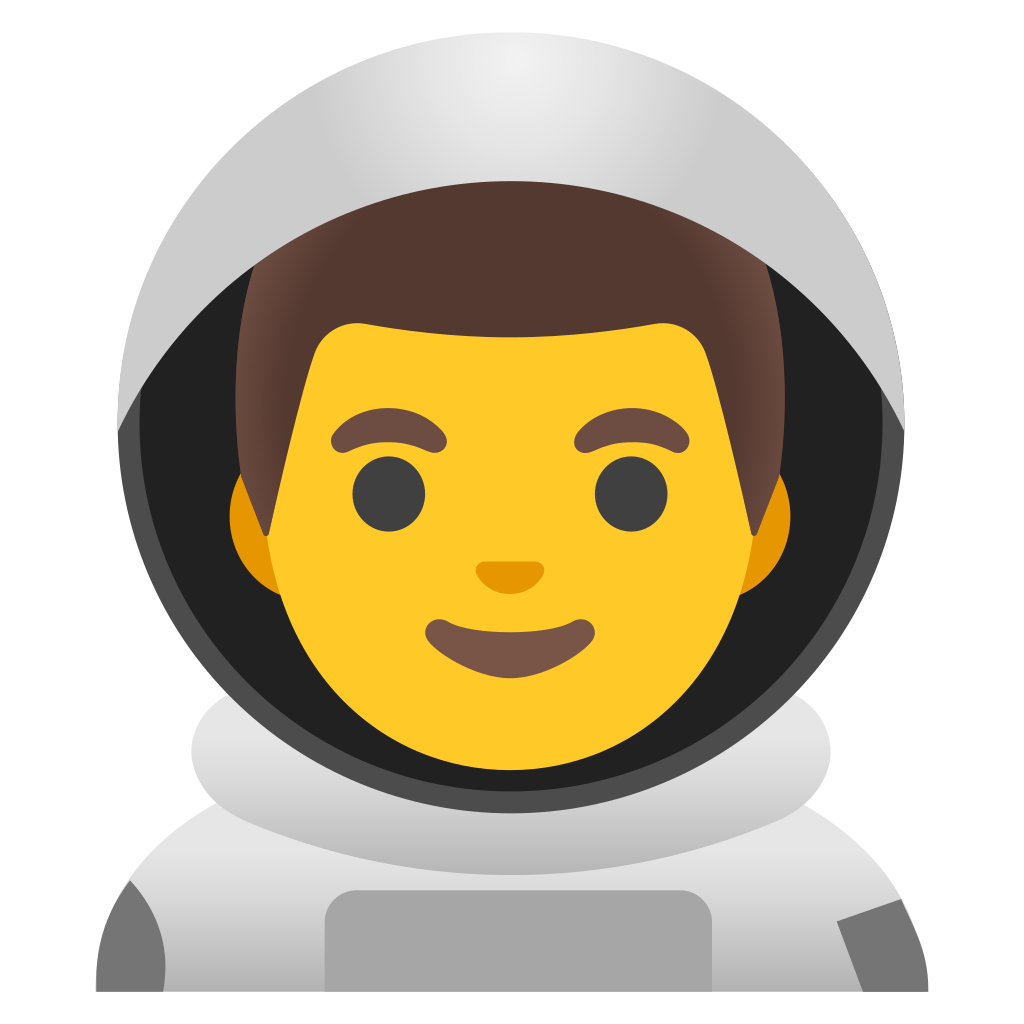 👨‍🚀 Astronaute Homme Emoji