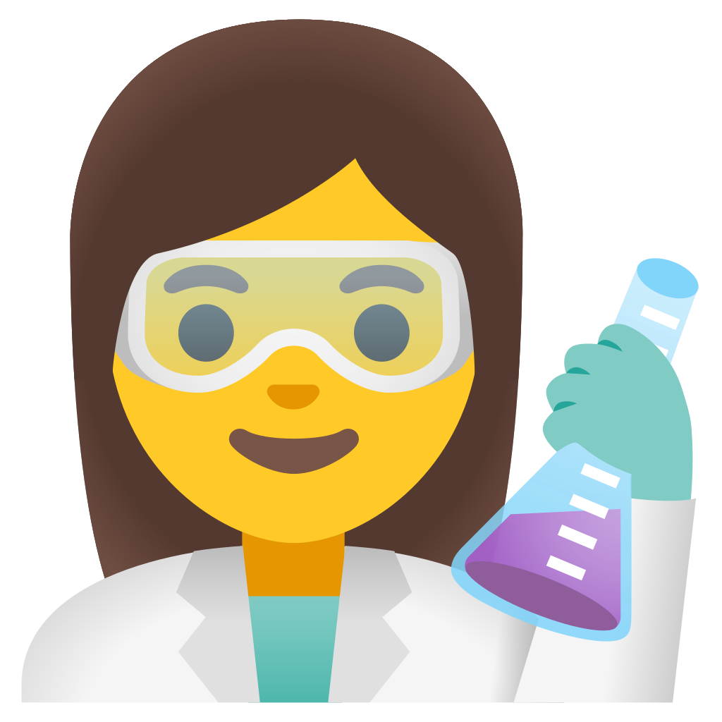 👩‍🔬 Woman Scientist Emoji