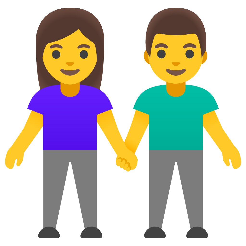 👫 Femme Et Homme Se Tenant La Main Emoji