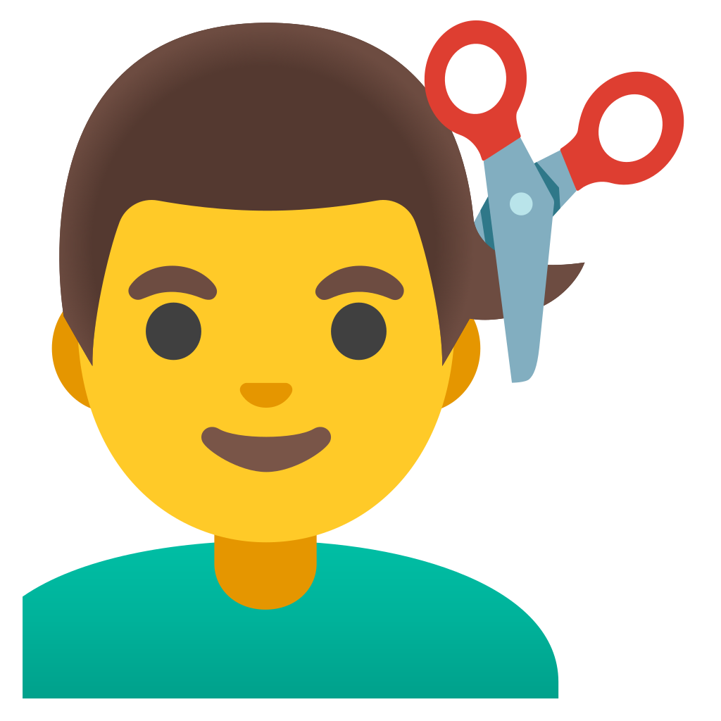 💇‍♂️ Man Getting Haircut Emoji
