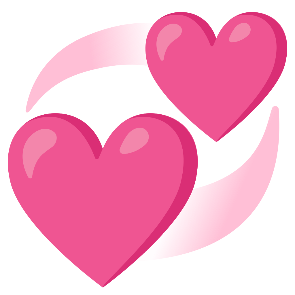 💞 Revolving Hearts Emoji