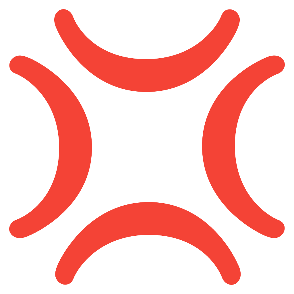 💢 Anger Symbol Emoji, Anger Emoji