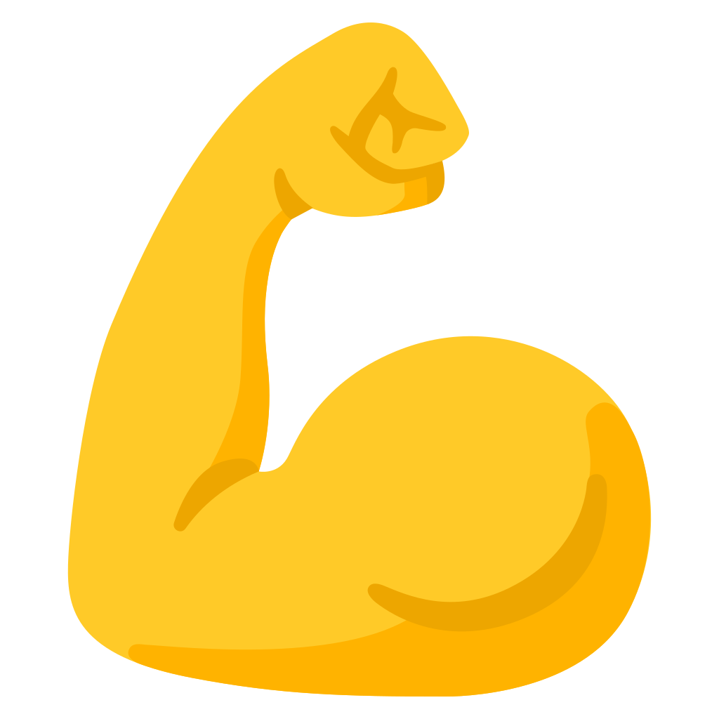 💪 Biceps Contracté Emoji