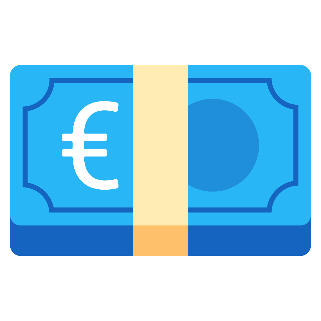 💶 Euro Banknote Emoji, Euro Emoji