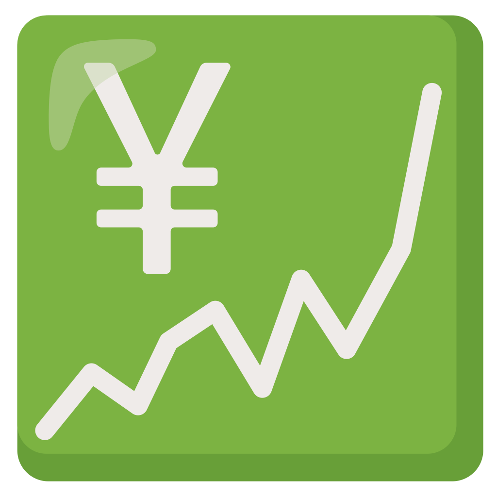 💹 Mercado Al Alza Emoji