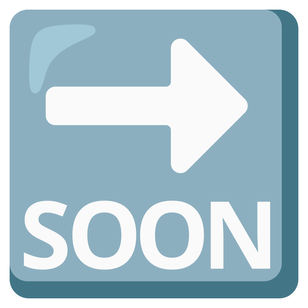 🔜 SOON Arrow Emoji, SOON Emoji