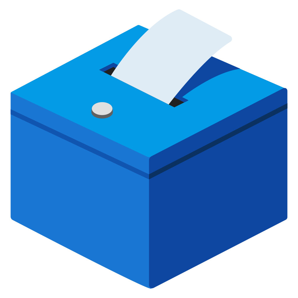 🗳️ Ballot Box With Ballot Emoji