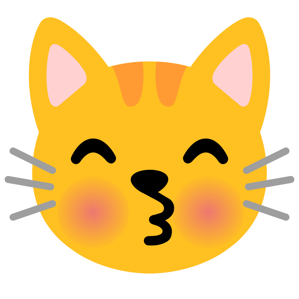 😽 küssende Katze Emoji