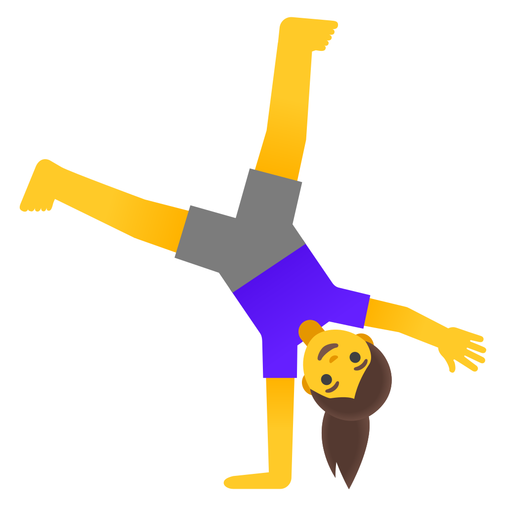🤸‍♀️ Woman Cartwheeling Emoji