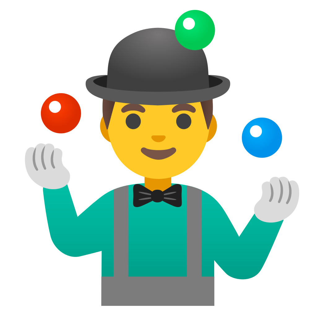 🤹‍♂️ Man Juggling Emoji