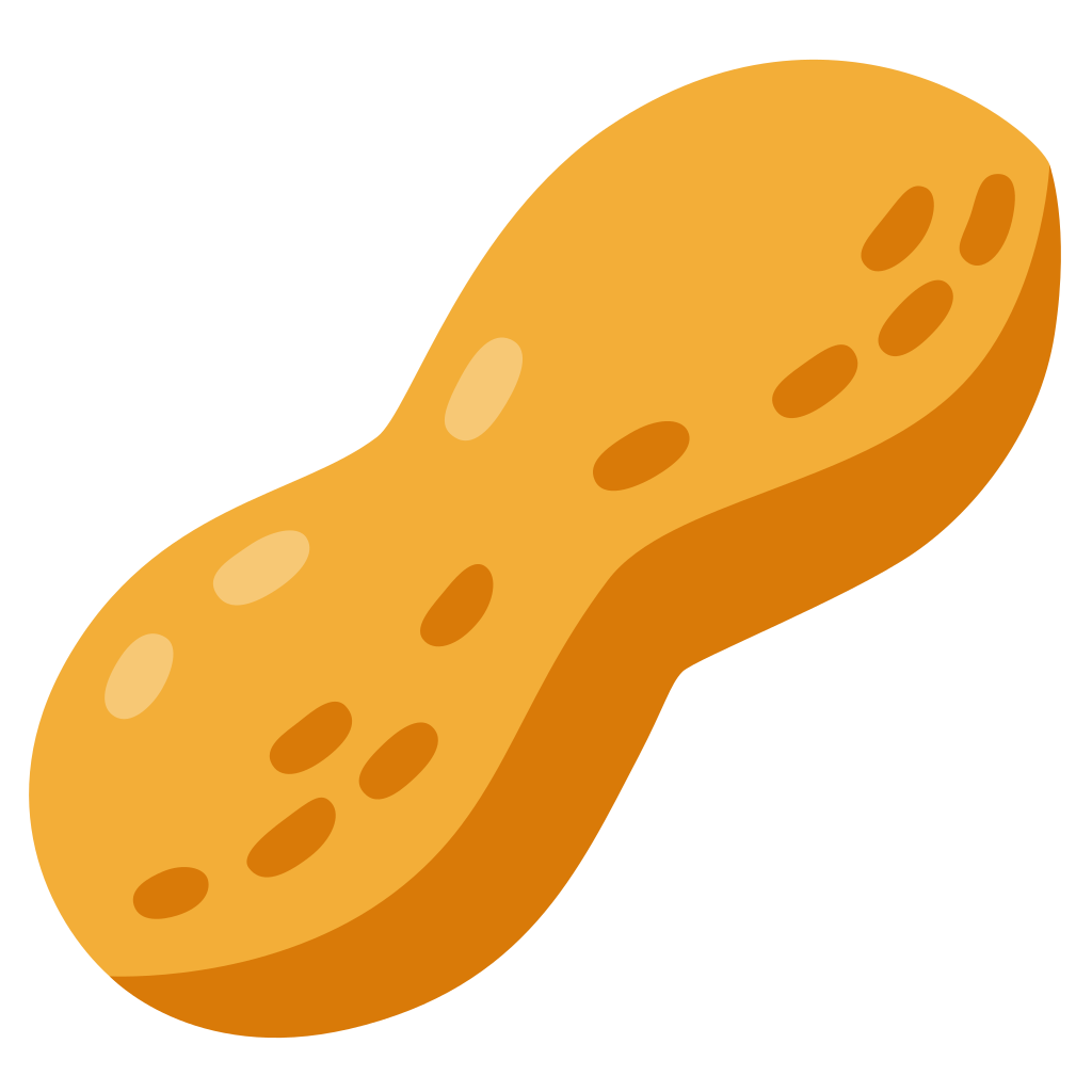 🥜 Erdnuss Emoji