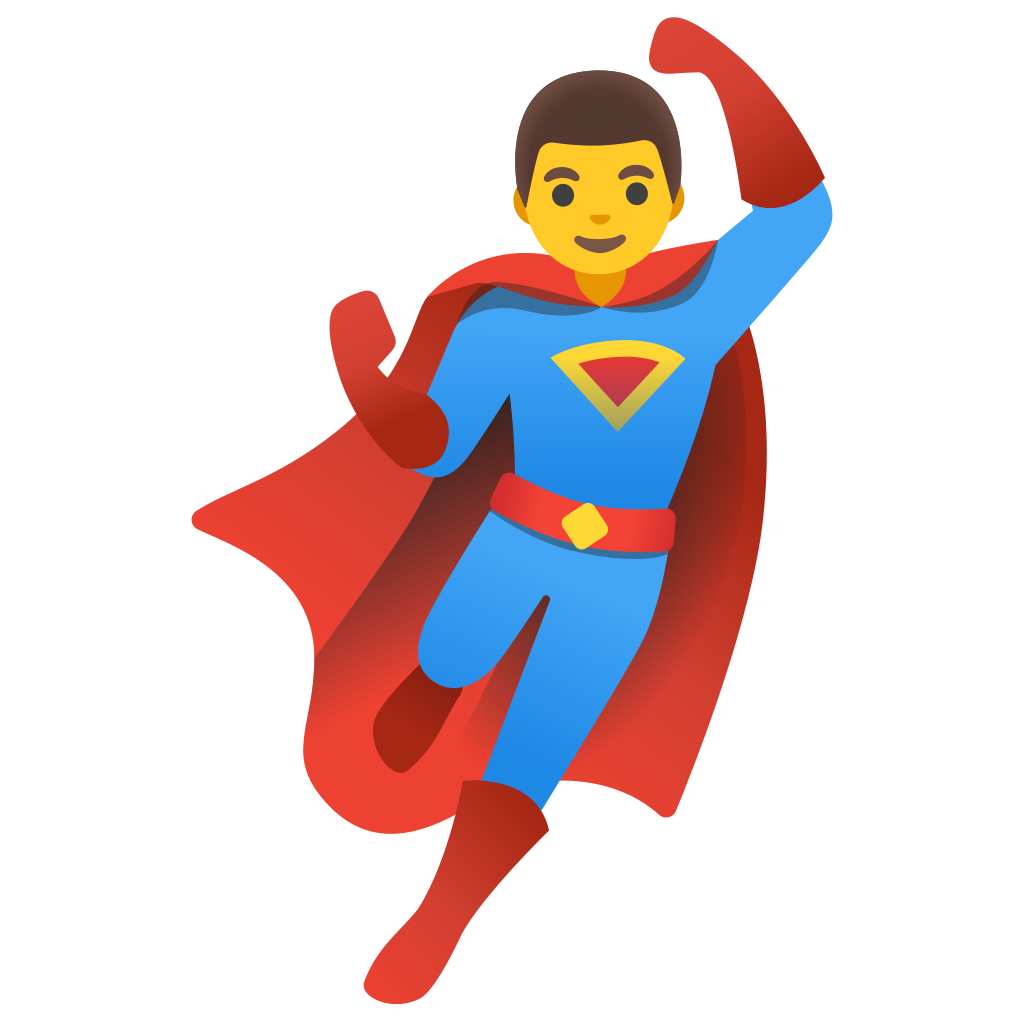 🦸‍♂️ Superheld Emoji