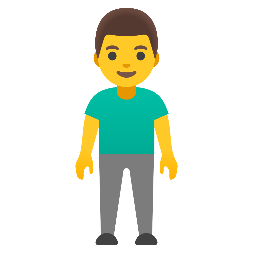 🧍‍♂️ Man Standing Emoji