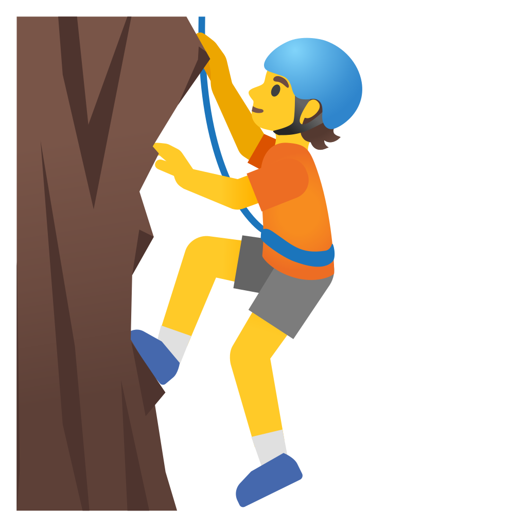 🧗 Person Climbing Emoji