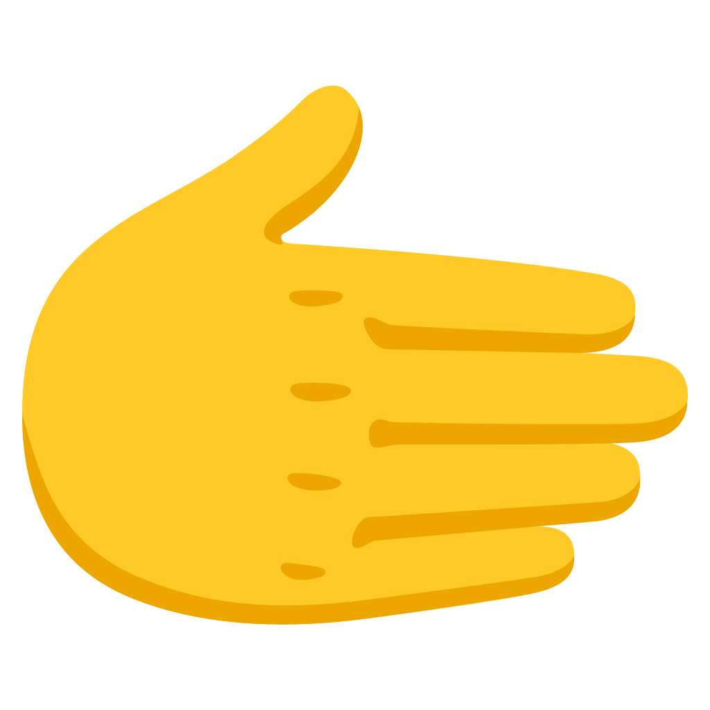 🫱 Rightwards Hand Emoji