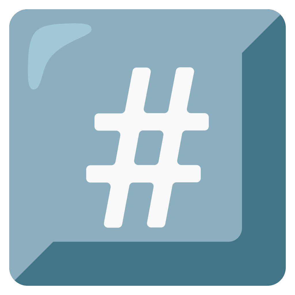 #️⃣ Keycap: # Emoji, Hash Emoji, Hashtag Emoji