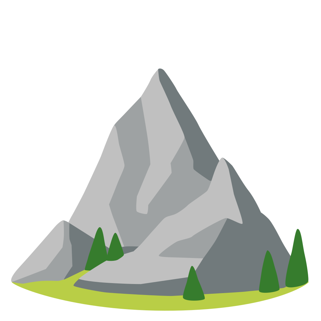 ⛰️ Montagne Emoji