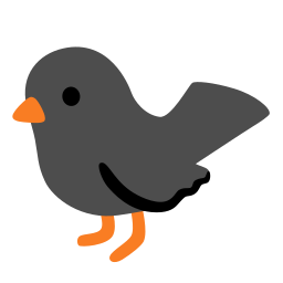 🐦‍⬛ Black Bird Emoji