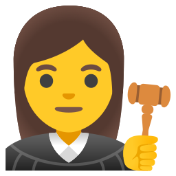 👩‍⚖️ Woman Judge Emoji