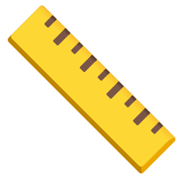 📏 Straight Ruler Emoji