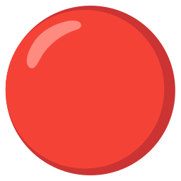 🔴 Red Circle Emoji