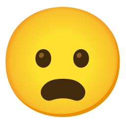 😦 entsetztes Gesicht Emoji