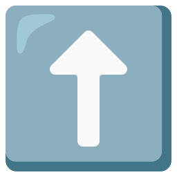 ⬆️ Up Arrow Emoji, Arrow Up Emoji