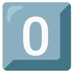 0️⃣ Keycap: 0 Emoji, Zero Emoji