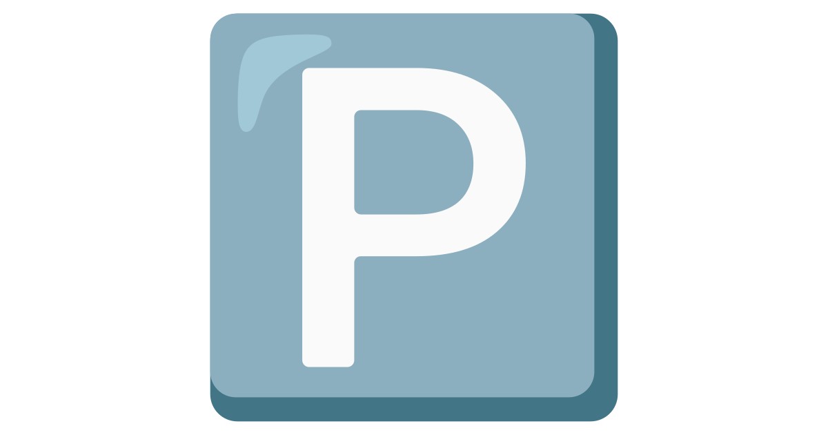 🅿️ P Button Emoji, Parking Emoji, P Emoji