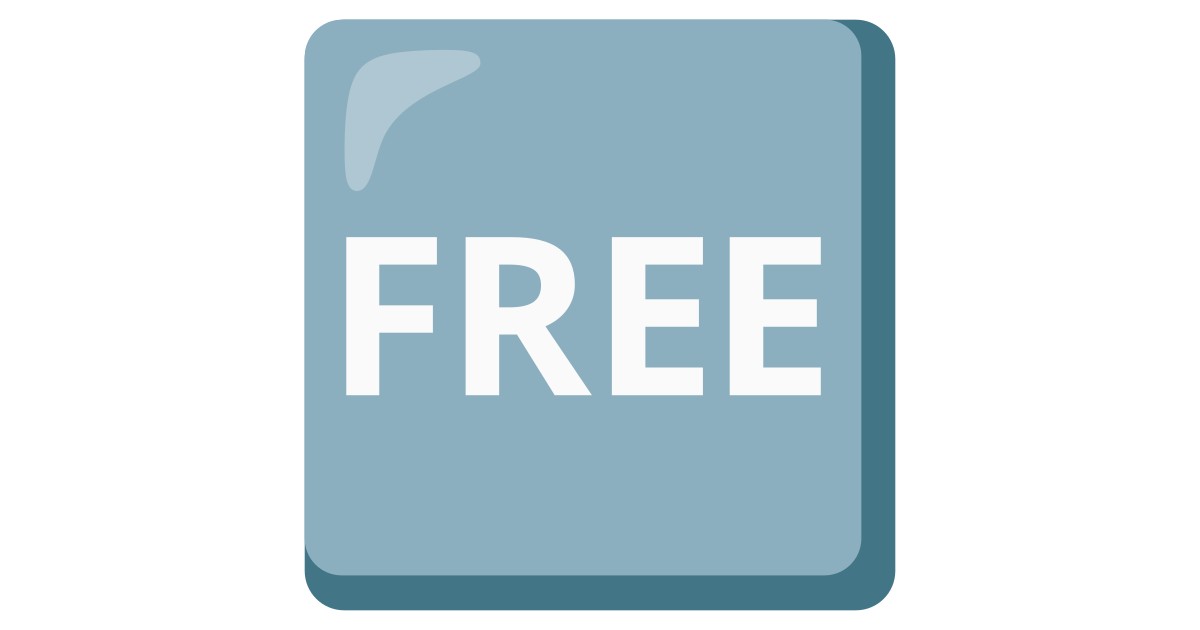 🆓 FREE Button Emoji, FREE Emoji