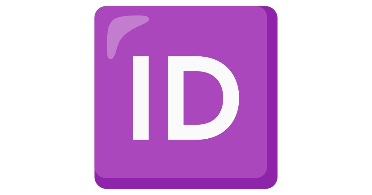 🆔 ID Button Emoji, ID Emoji, Identity Emoji