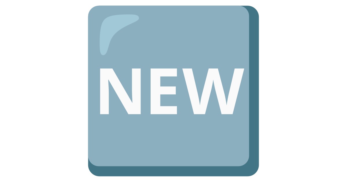 🆕 New Button Emoji, NEW Emoji, Update Emoji