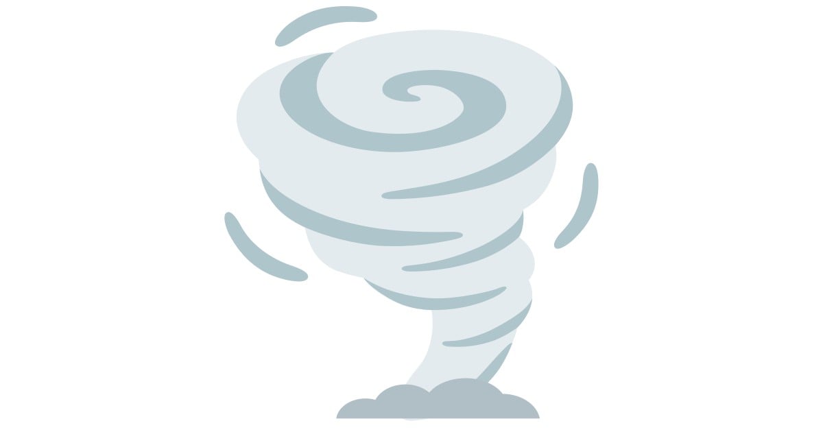Hurricane Emoji