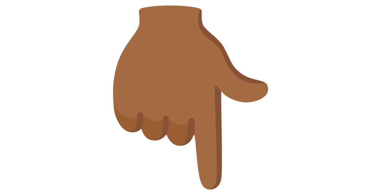 Index Finger Pointing Down
