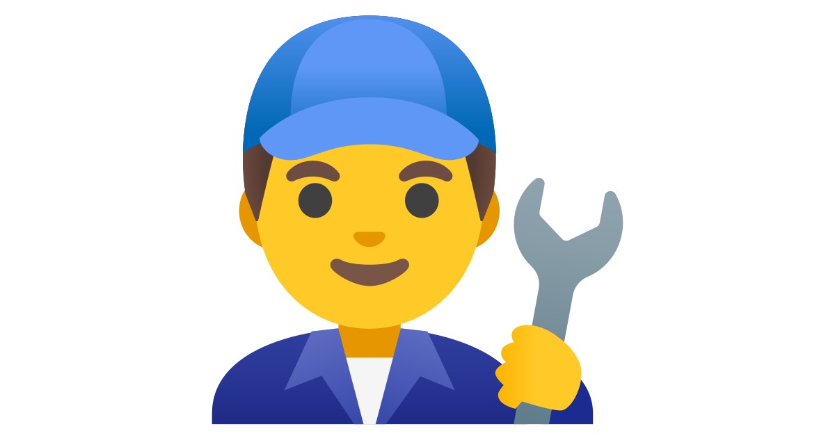 👨‍🔧 Mecânico Emoji