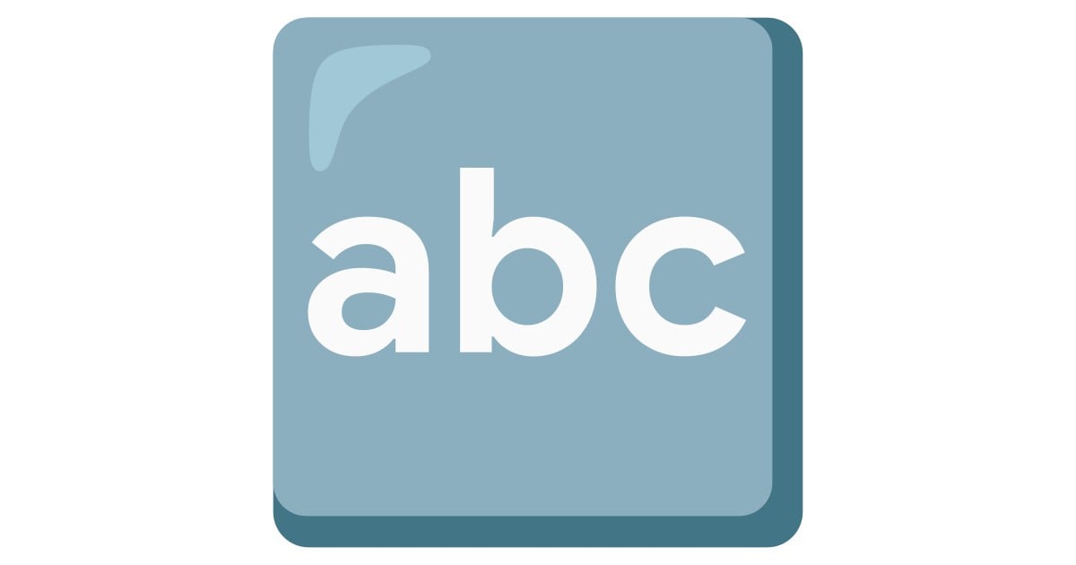 🔤 Input Latin Letters Emoji, ABC Emoji