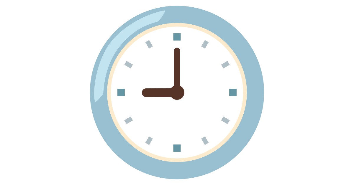 🕘 Nine O’clock Emoji