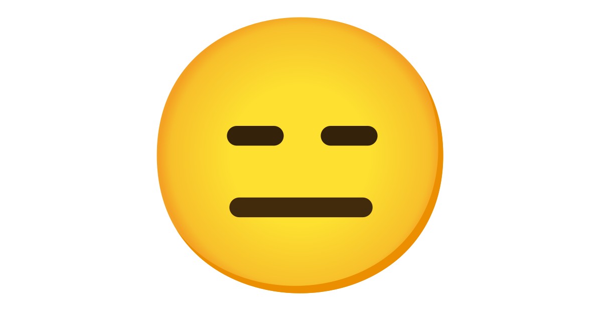 Skeptical Face Emoticon