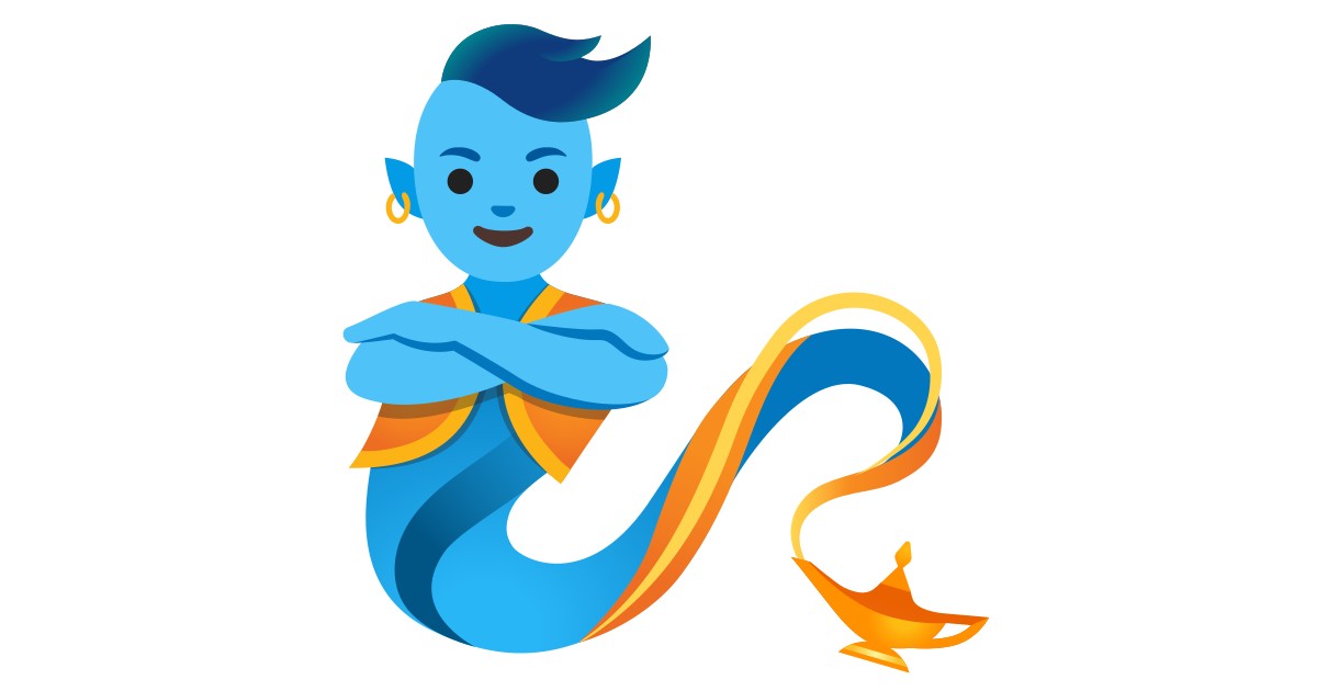 🧞 Génie Emoji